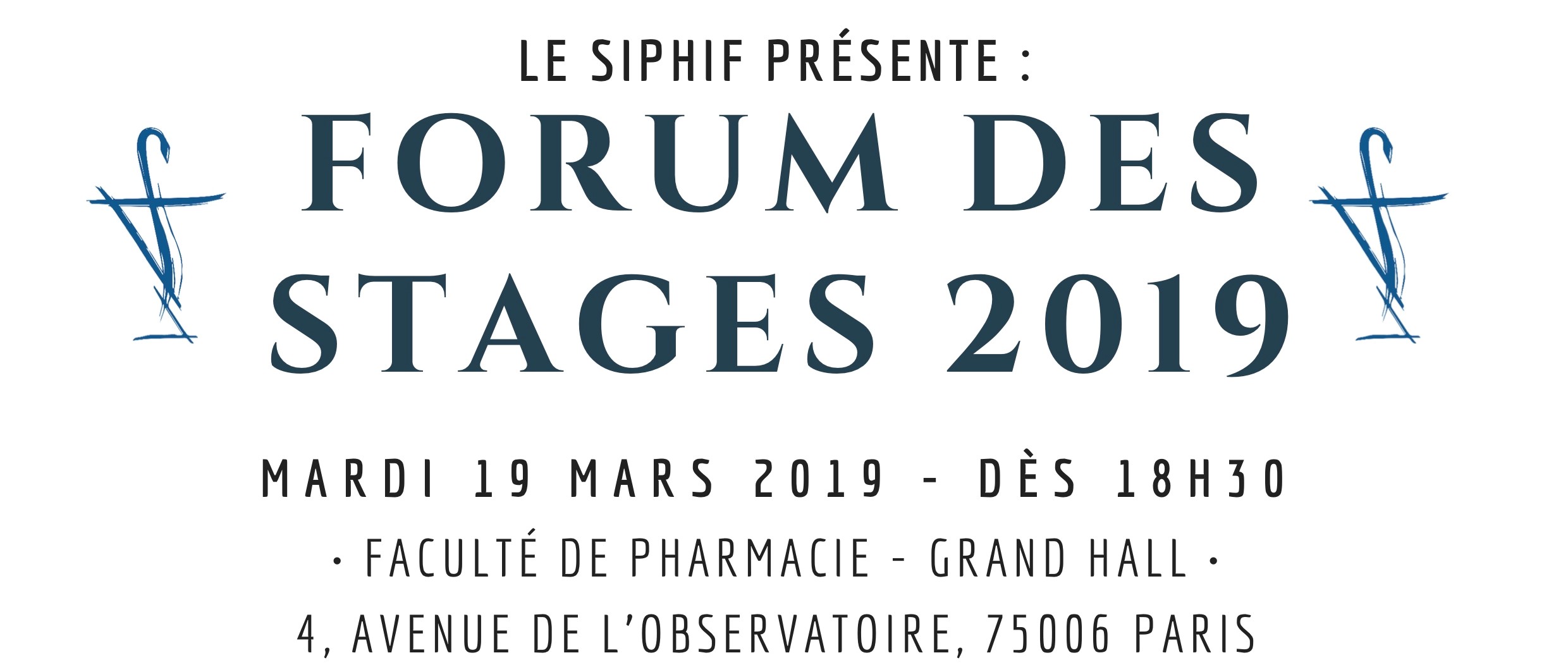 Forum des stages 2019 - Pharmacie/IPR